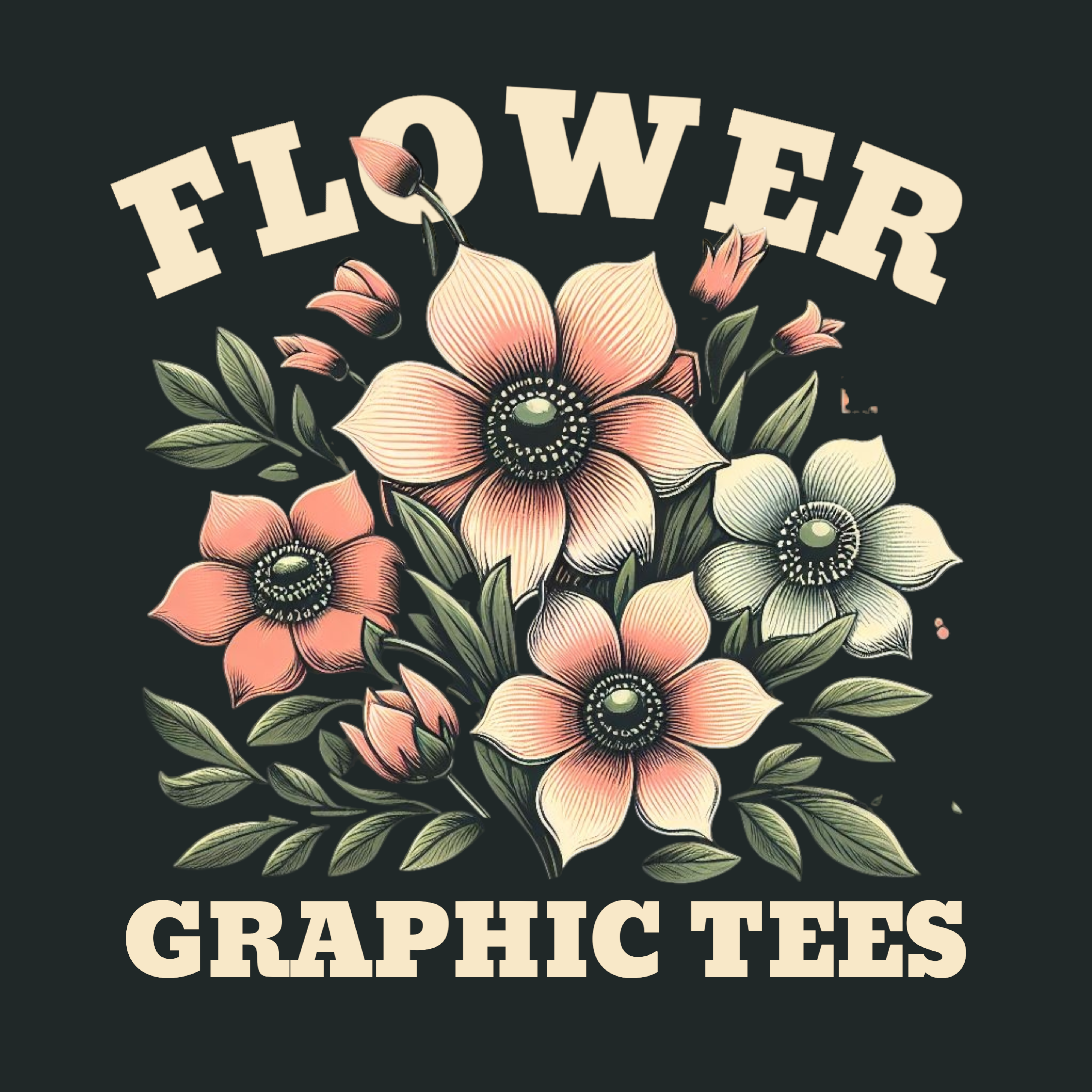 Flower Graphic Tees – Ann G